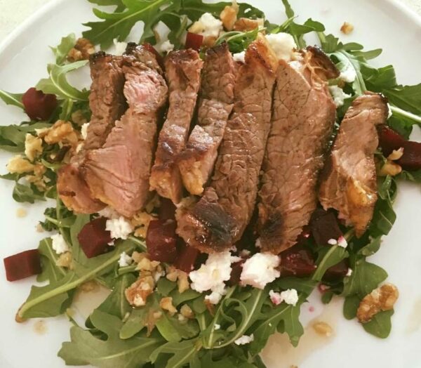 Steak and Beetroot Salad Recipe - The Healthy Man by Mosh