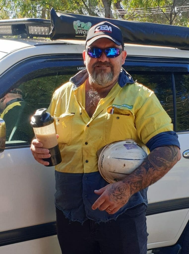 The FIFO life made it hard for this guy to hit his health goals, but ...