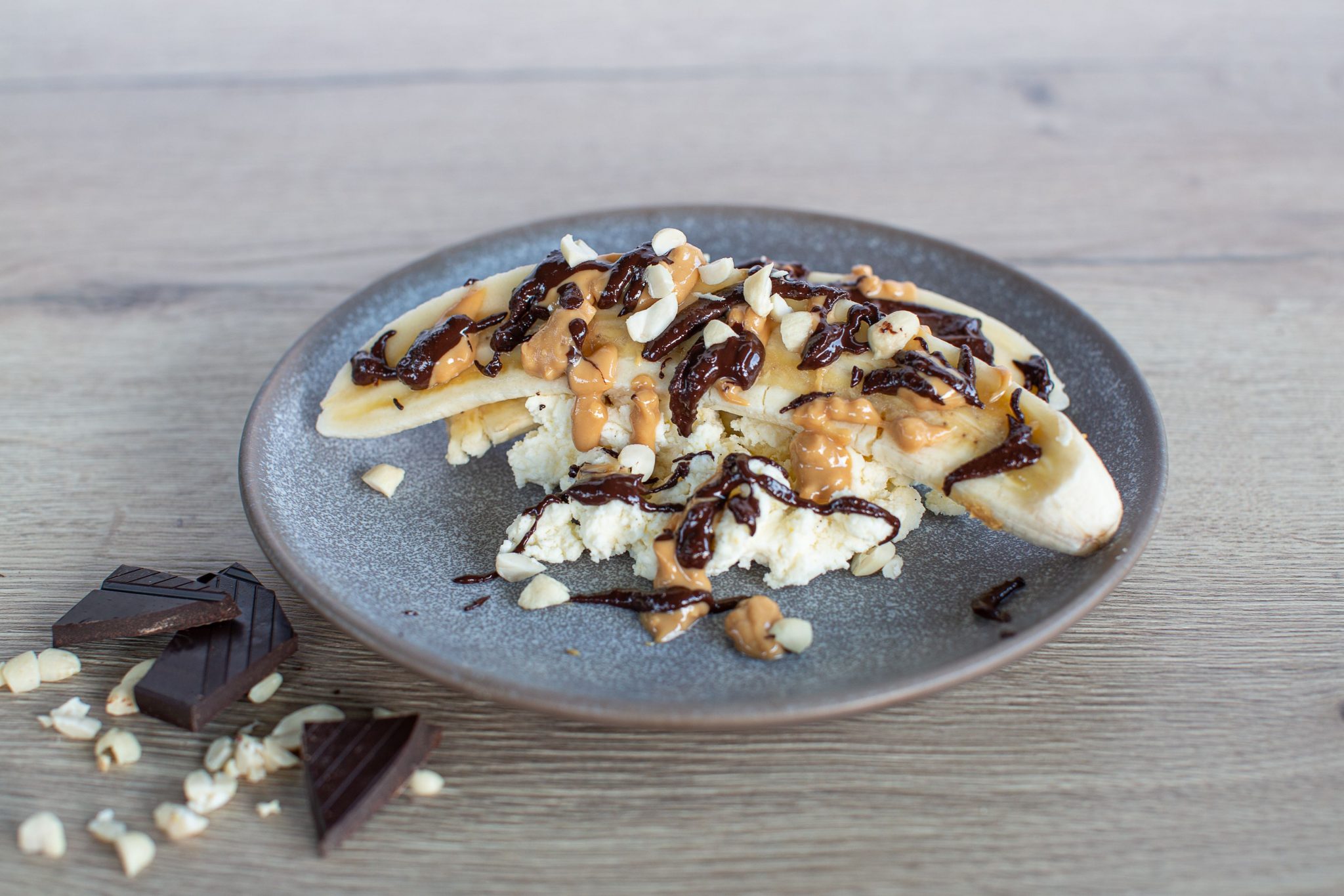 Healthy Banana Split Recipe - The Healthy Man by Mosh
