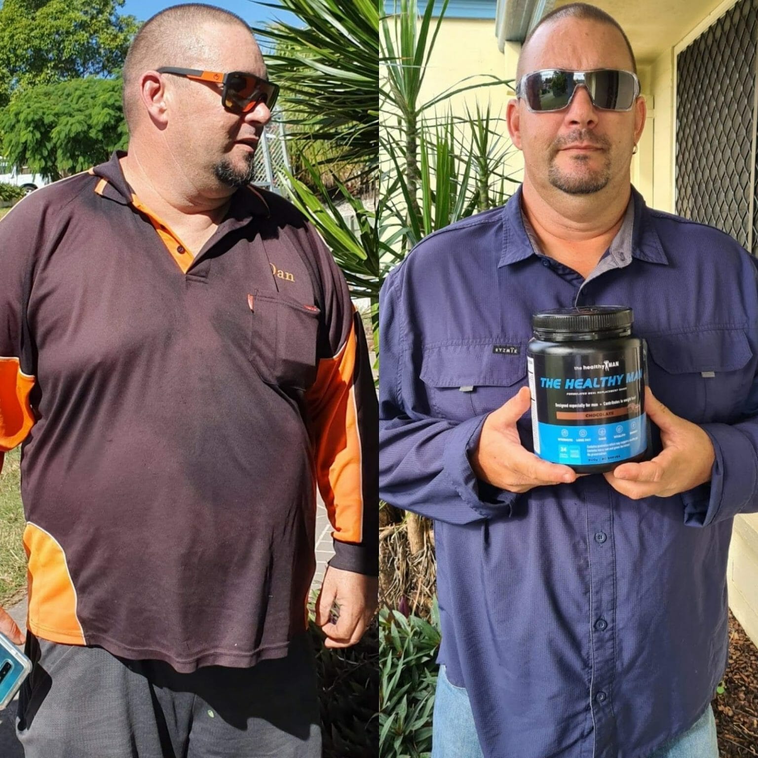 Daniel has lost 22 kilos in 4 months with The Healthy Man! - The ...