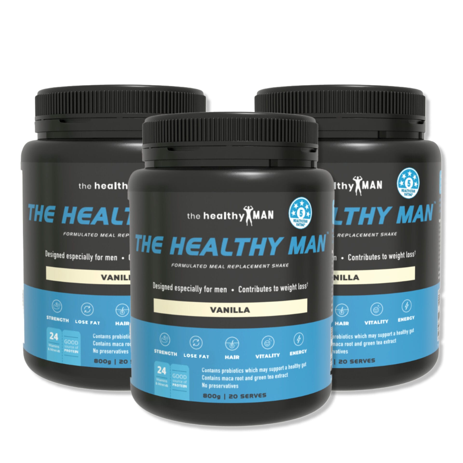 Shop Meal Replacement Shakes for Men | The Healthy Man